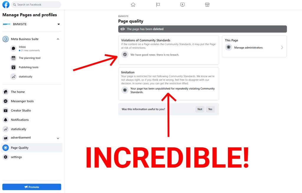 The Mystery Behind the Suspension of Our Facebook Page